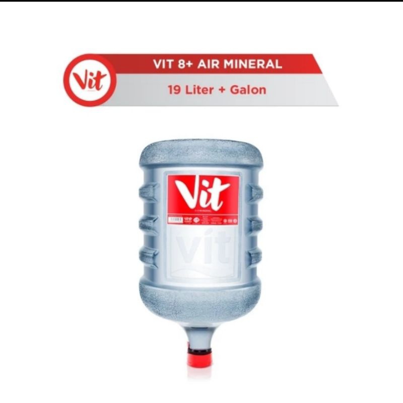 Jual 1 galon VIT+ isi(air) | Shopee Indonesia