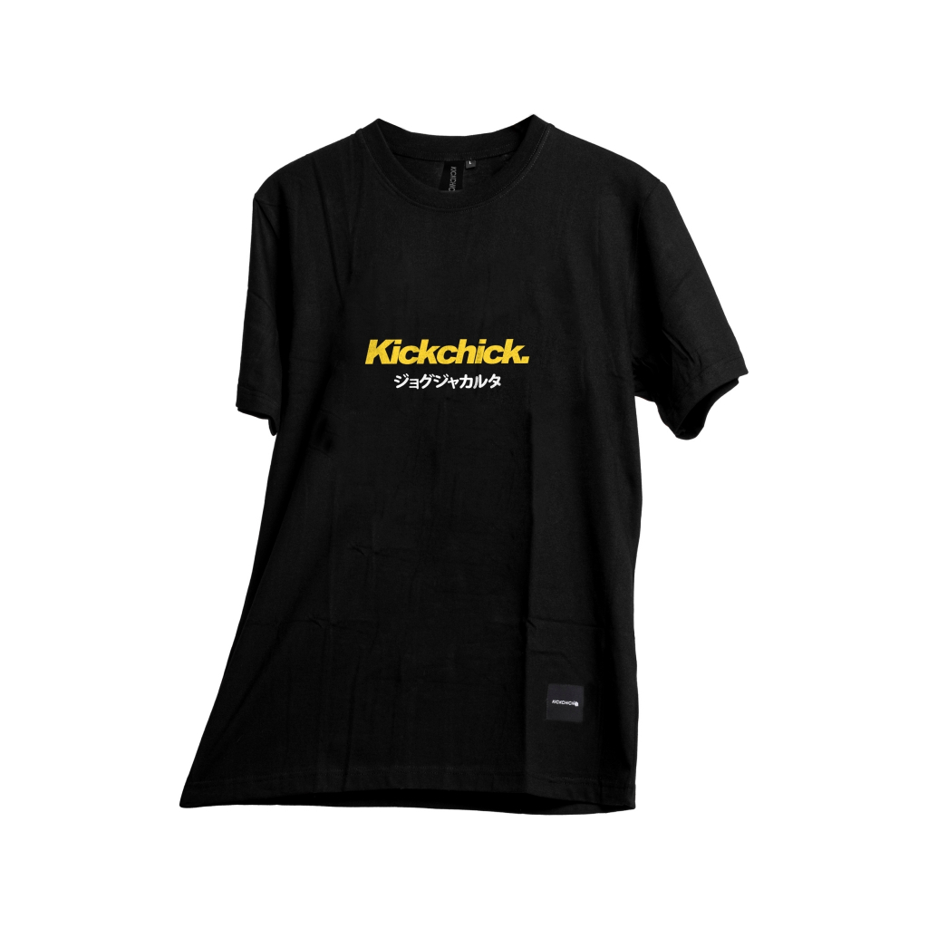 Jual Kickchick Reguler Kaos Mikagi Black | Kaos Lengan Pendek KCTS-045 ...