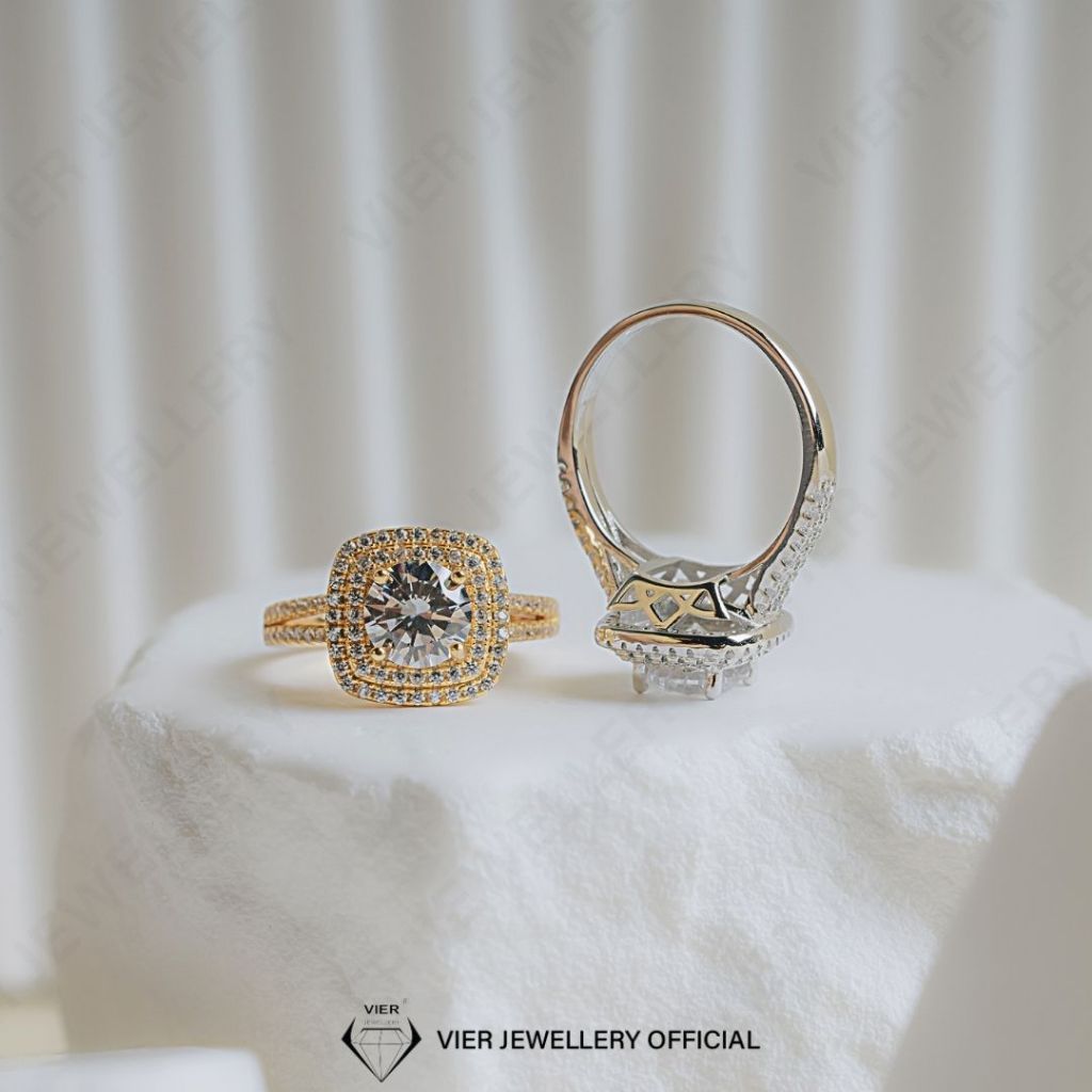 Jual Wynn Edition Ring 16031 Cincin Wanita Copper Crystal Zirconia Emas ...