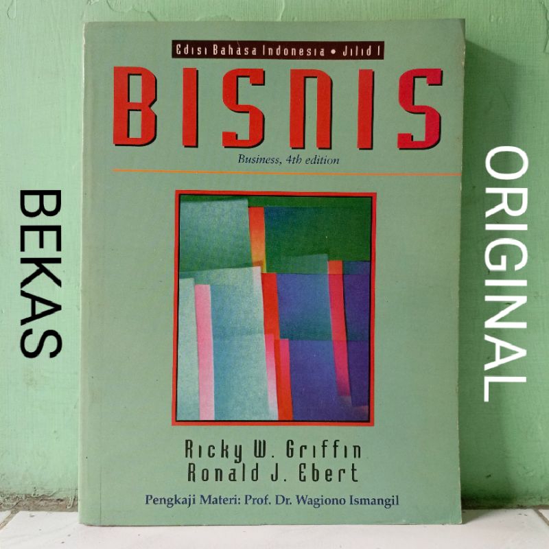 Jual Buku Bisnis Business Jilid 1 Kesatu 4 th Edition Edisi Bahasa ...