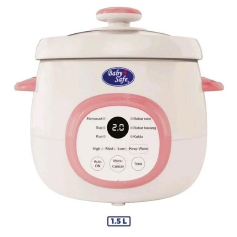 Jual Baby Safe LB017 Slow Cooker Digital 1,5 Liter | Shopee Indonesia