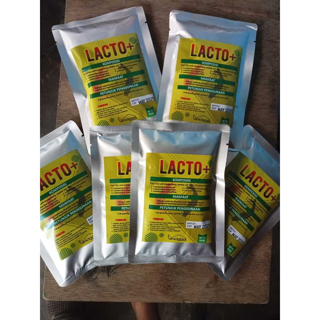 Jual 100 Gram - LACTO PLUS Probiotik Bacillus Campuran Pakan untuk ...