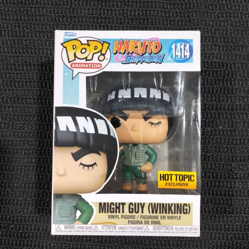 Jual Funko Pop! Naruto Shippuden: Might Guy (Winking) #1414 (Hot Topic ...