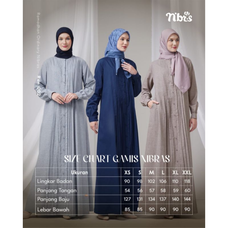 Jual GAMIS NIBRAS ORDINARY 002 /GAMIS NIBRAS RON 002 /GAMIS NIBRAS ...