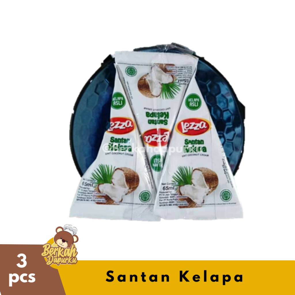 Jual Lezza Santan Kelapa 65Ml Free Mangkok | Shopee Indonesia