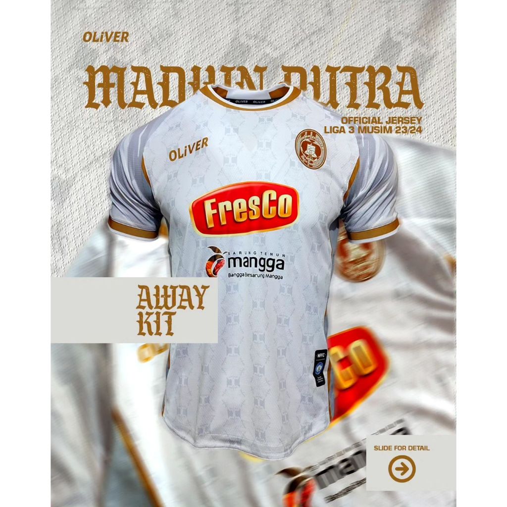 Jual OLIVER - JERSEY MADIUN PUTRA AWAY LIGA 3 MUSIM 2023/2024 | Shopee ...