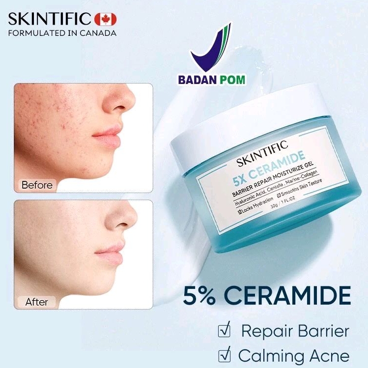 Jual SKINTIFIC Moisturizer 30gr - Skintific 5X Ceramide Barrier Repair ...