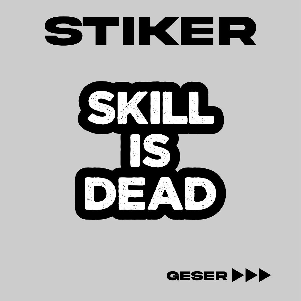 Jual Sticker SKILL IS DEAD / Teenage Death Star | Shopee Indonesia