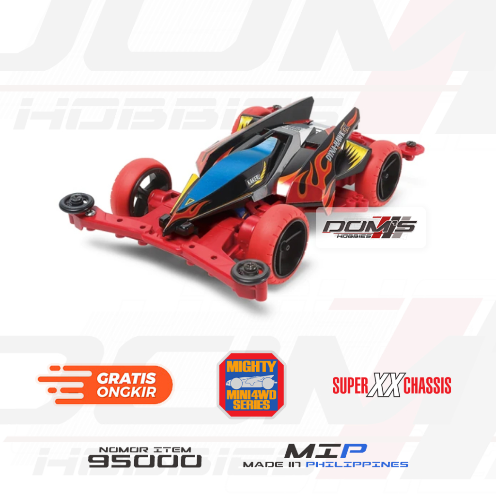 Jual TAMIYA 95000 DYNA HAWK GX BLACK SPECIAL - SXX CHASSIS - MIGHTY ...