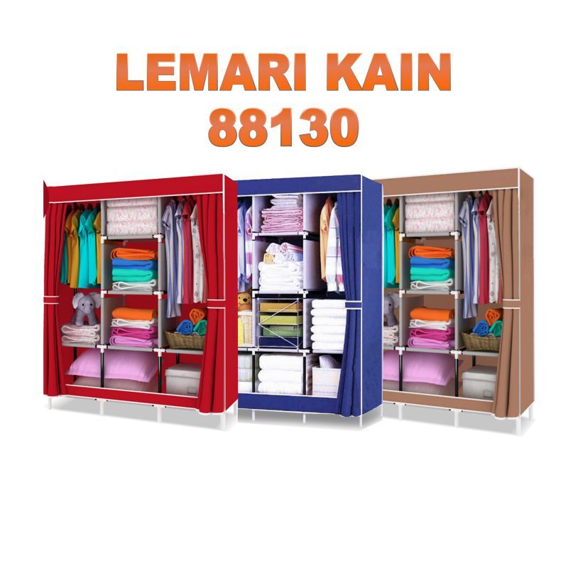 Jual Lapak Wallpaper Official Shop Lemari Kain Portabel Murah Mudah Di ...
