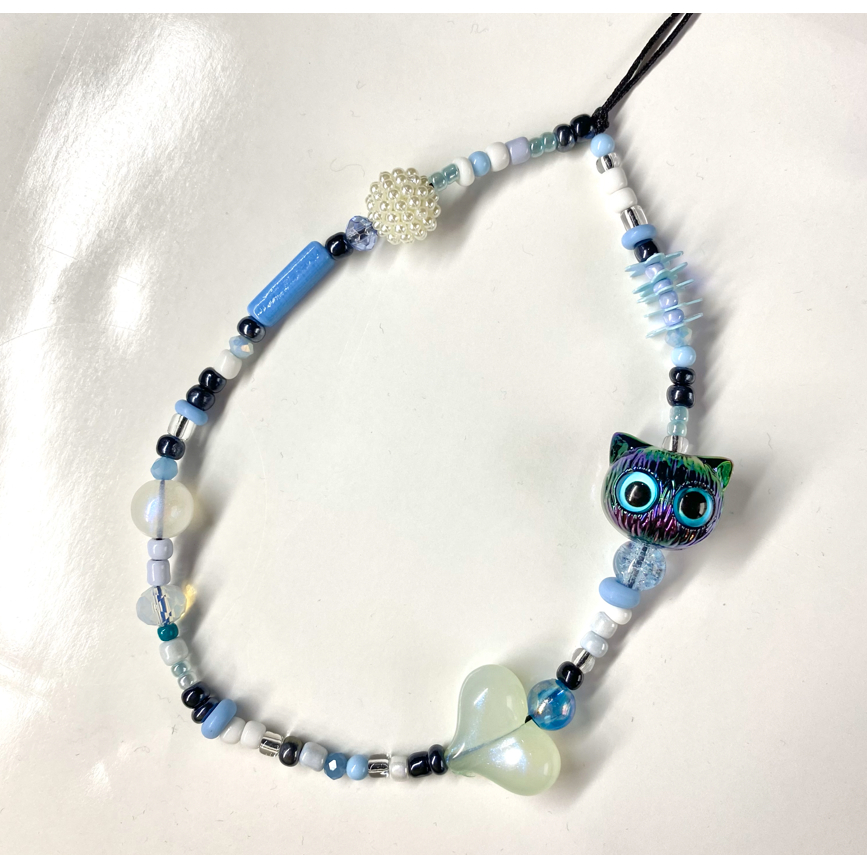 Jual Boona Haze Owl Phone Strap (Phone Charm / Beads / Bracelet ...