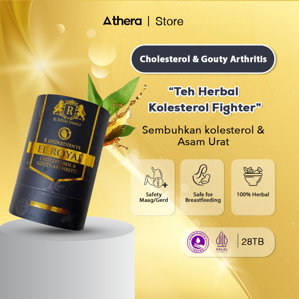Jual El Royal Minuman Penurun Kolesterol dan Asam Urat, Cholesterol ...