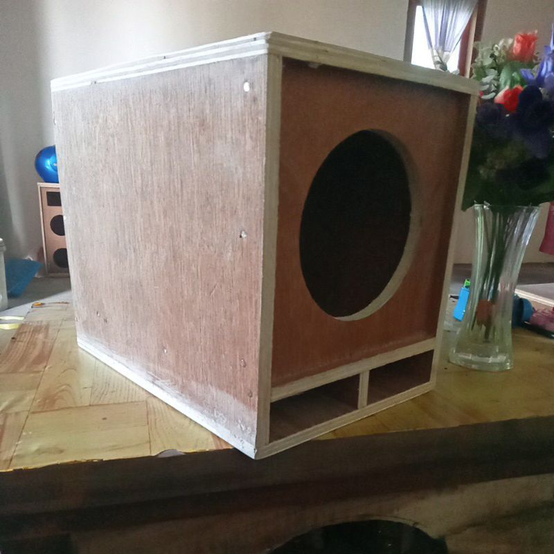 Jual Box Speaker Miniscoop 6 Inch Subwoofer Bahan 12mm Semi Meranti ...