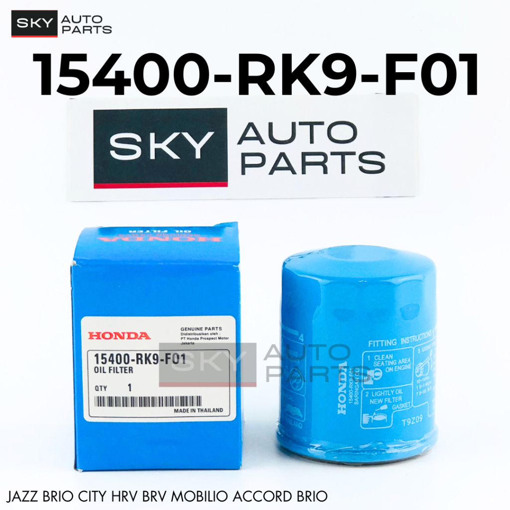 Jual FILTER OLI HONDA JAZZ BRIO CITY HRV BRV MOBILIO ACCORD BRIO ...