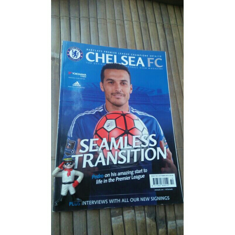Jual Majalah Chelsea FC, Issue 134/October 2015. (impor, asli/original ...