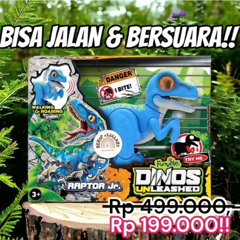 Jual DINOS UNLEASHED ORIGINAL KIDZ STATION BISA JALAN DAN BERSUARA ...
