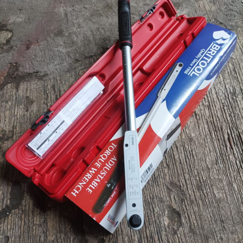 Jual kunci moment 1/2 inch BRITOL torque wrench EVT3000 70 - 330 MM ...