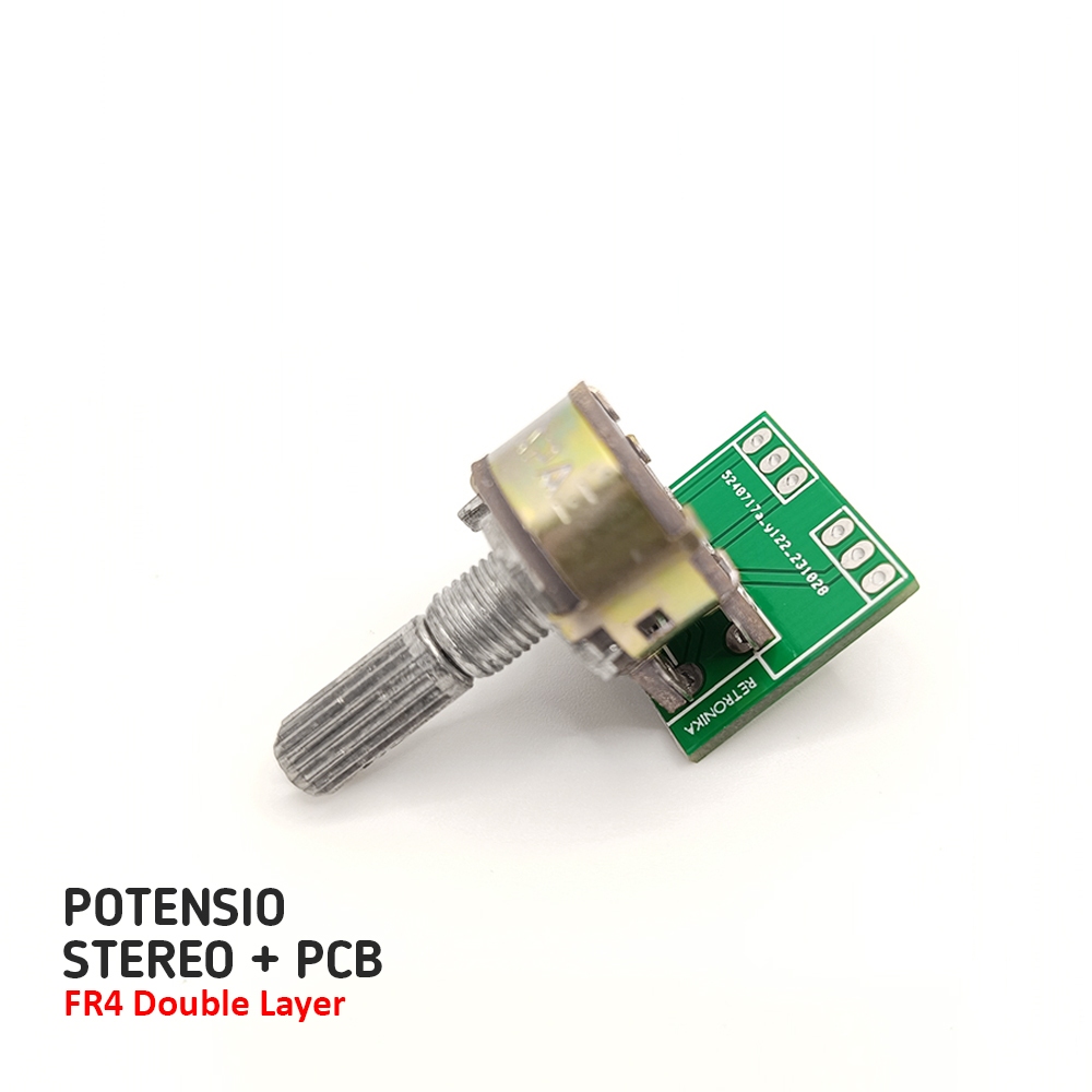 Jual Potensio Stereo 50K + PCB Double Layer | Shopee Indonesia