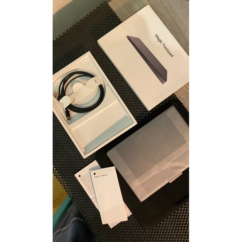 Jual fullset magic trackpad gen 2 grey black rere colour lengkap resmi ...