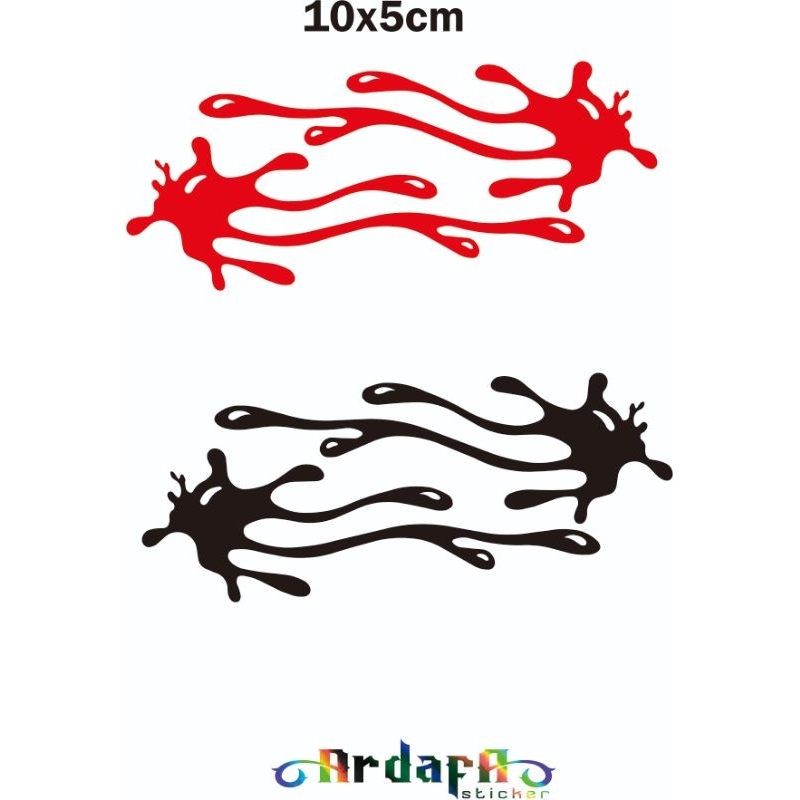 Jual STIKER BERCAK CROT STICKER CUTTING TRANSFARAN | Shopee Indonesia