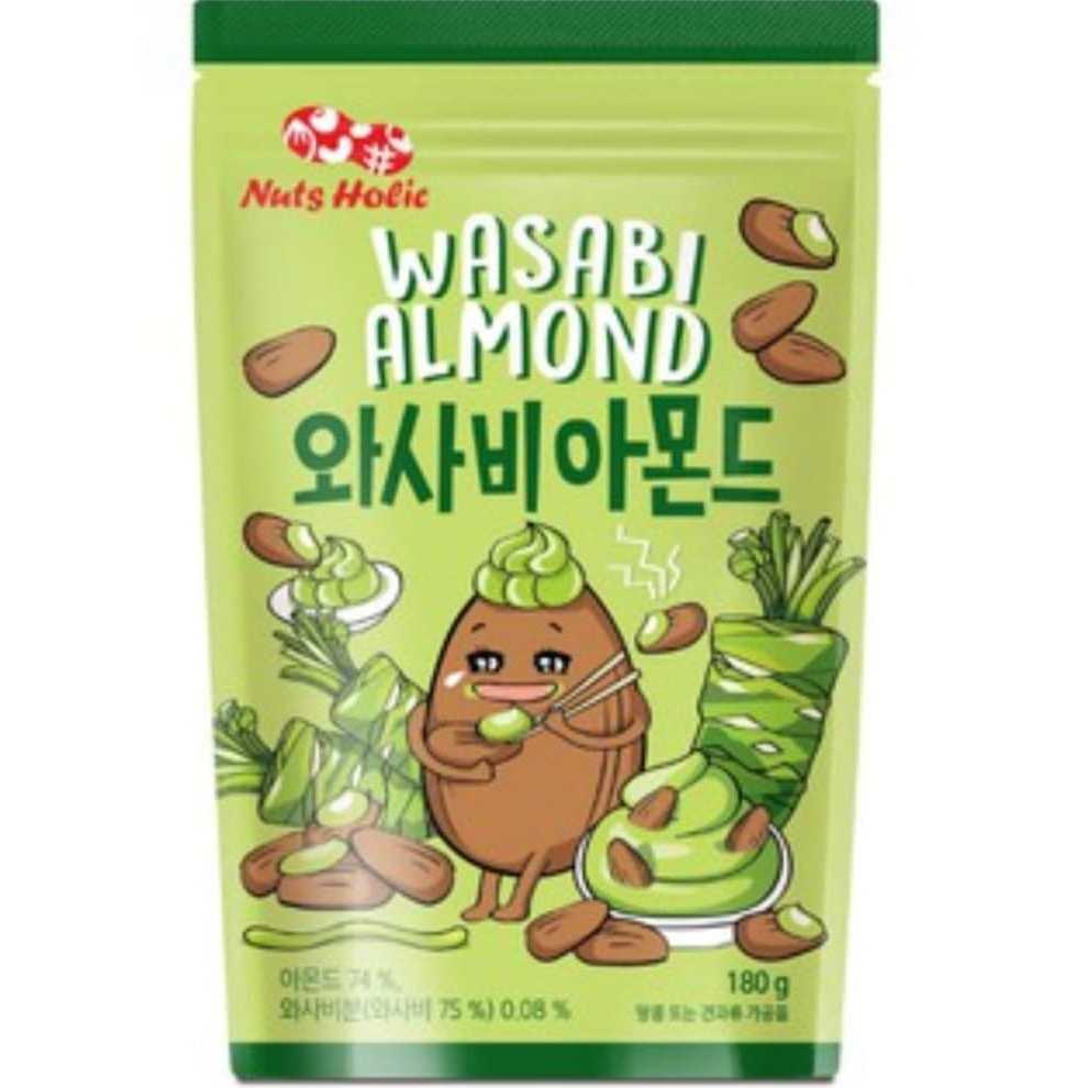 Jual NUTS HOLIC Korean Almond HALAL 180g Honey Butter Strawberry Banana ...