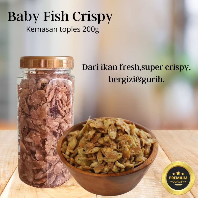 Jual Baby Fish Ikan Crispy Goreng Gurih Kemasan Toples | Shopee Indonesia