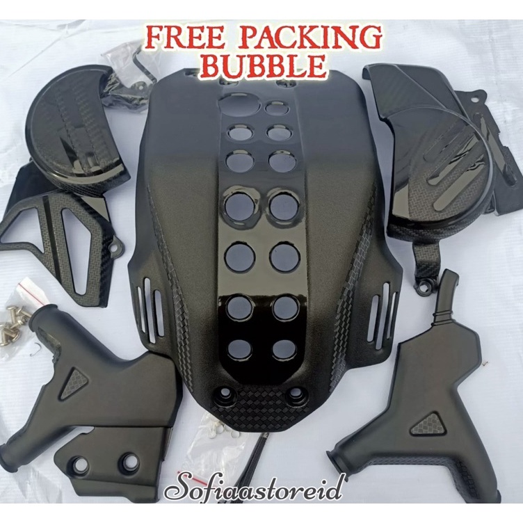 Jual SMM Pelindung tutup mesin CRF15 L fullset engine guard crf 15l ...