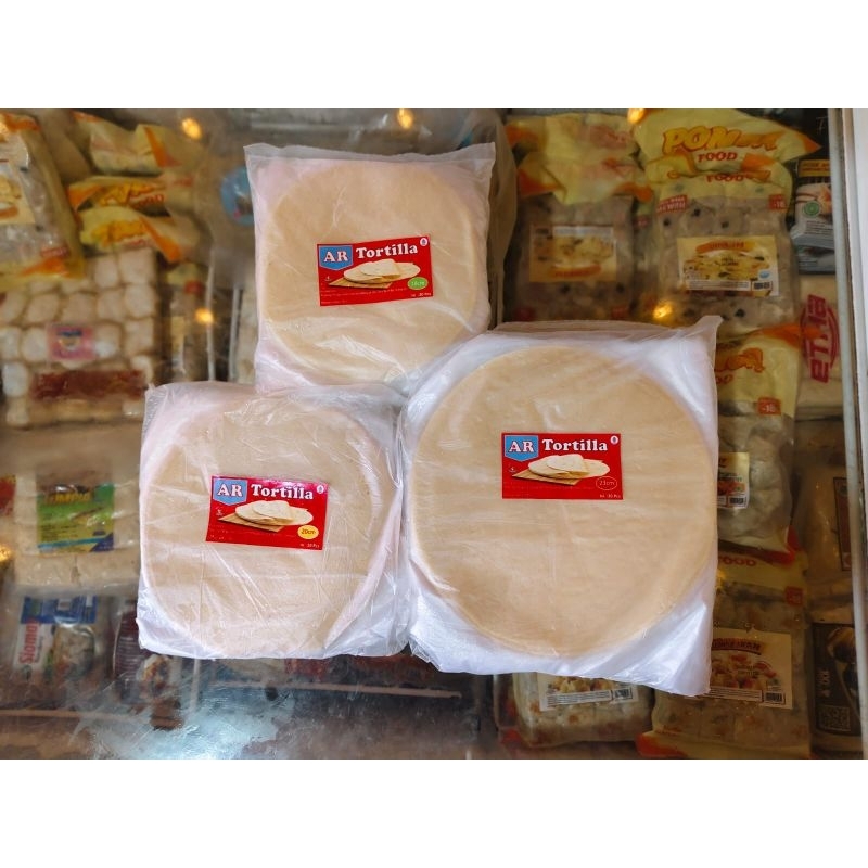 Jual AR Tortilla Frozen Kulit Kebab isi 20pcs (18cm/20cm/23cm) | Shopee ...