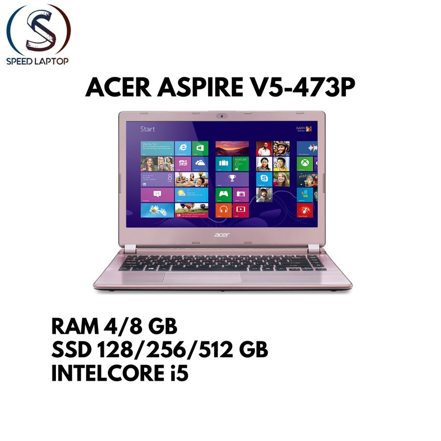 Jual ACER ASPIRE V5-473P INTEL CORE I5 GEN 4 SECOND GARANSI | Shopee ...
