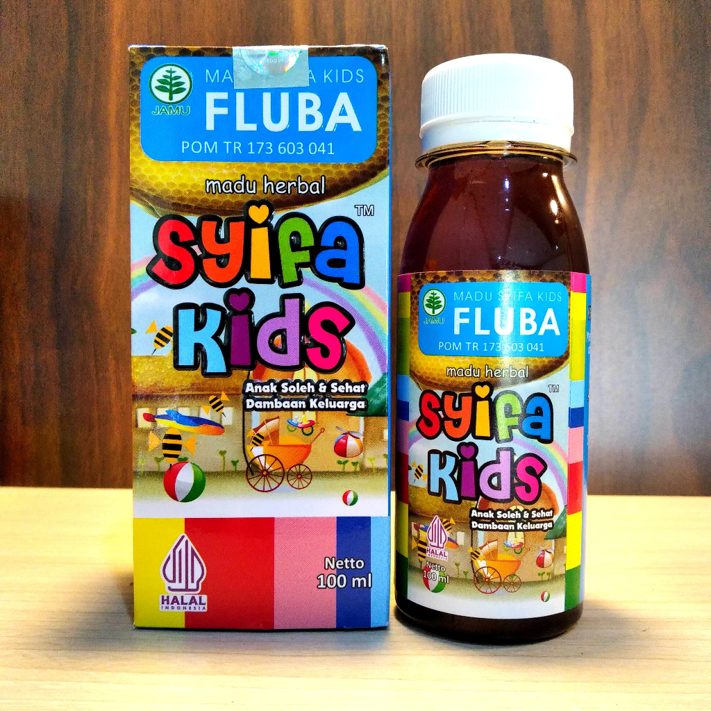 Jual syifa kids fluba madu pereda flu dan batuk anak | Shopee Indonesia