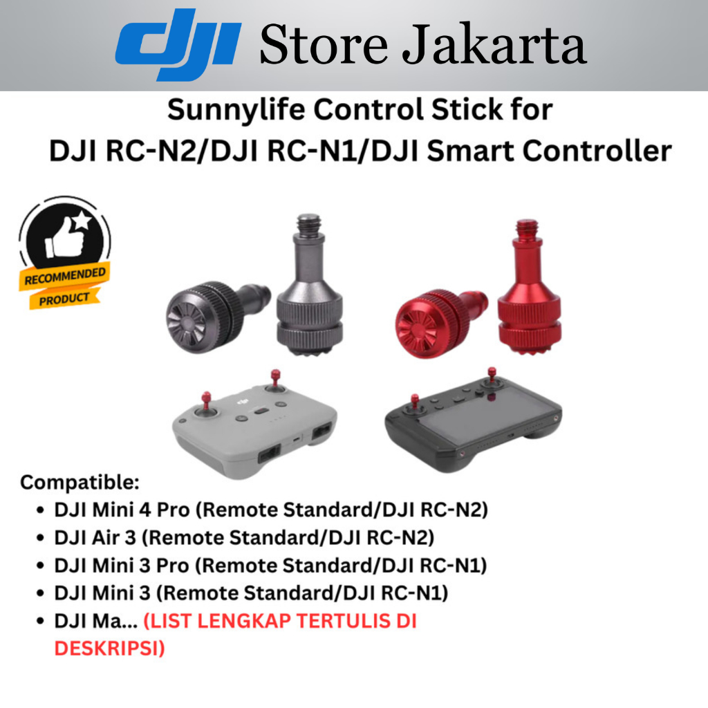 Jual Stick Remote DJI RC-N2 Mini 4 Pro Air 3 Mavic 3 Mini 3 Pro ...