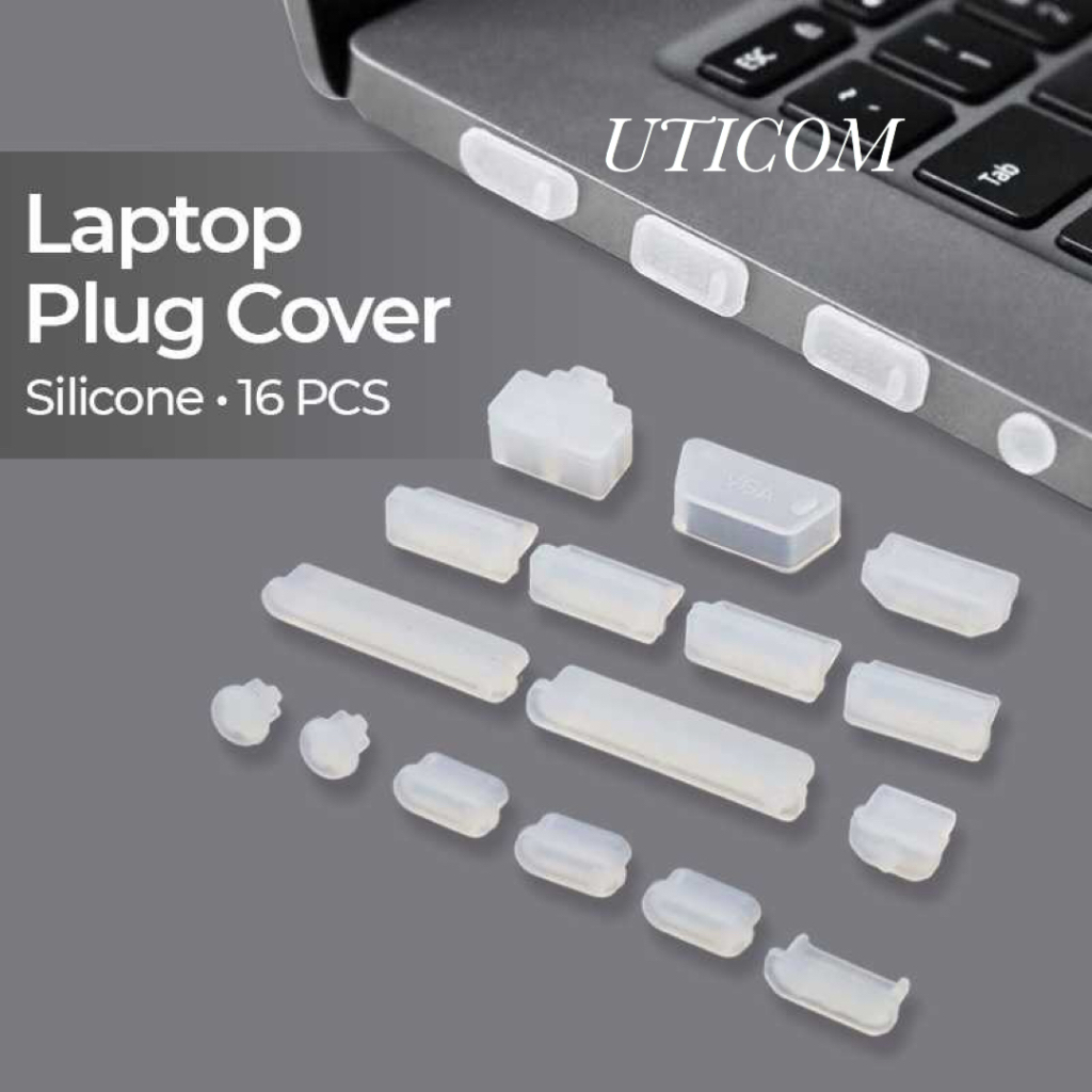 Jual Penutup debu usb hdmi vga aux laptop - silicone karet penutup dust ...