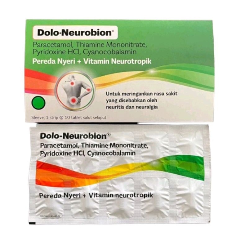 Jual Dolo Neurobion, Strip isi 10 tablet | Shopee Indonesia