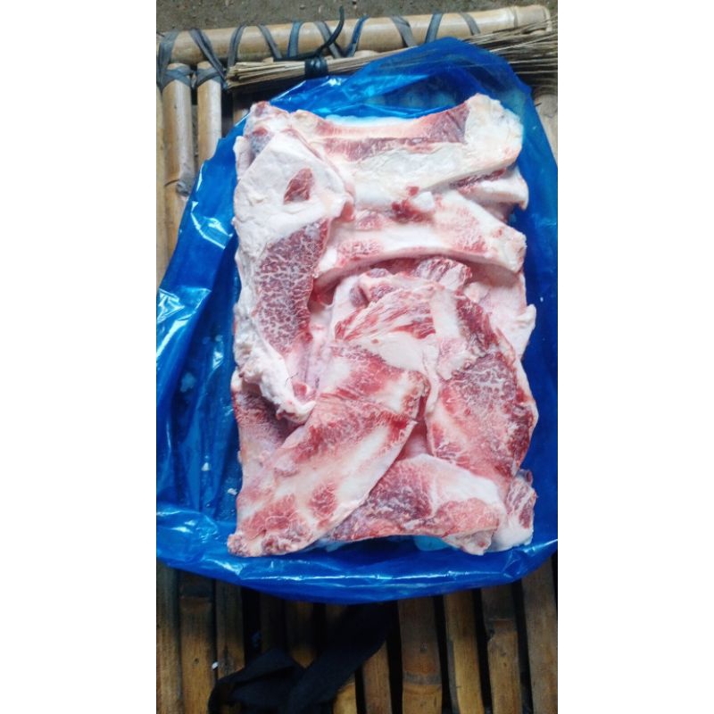 Jual Tulang Muda Sapi Atau Tulang Rangu Atau Scapular Beef 1kg Shopee