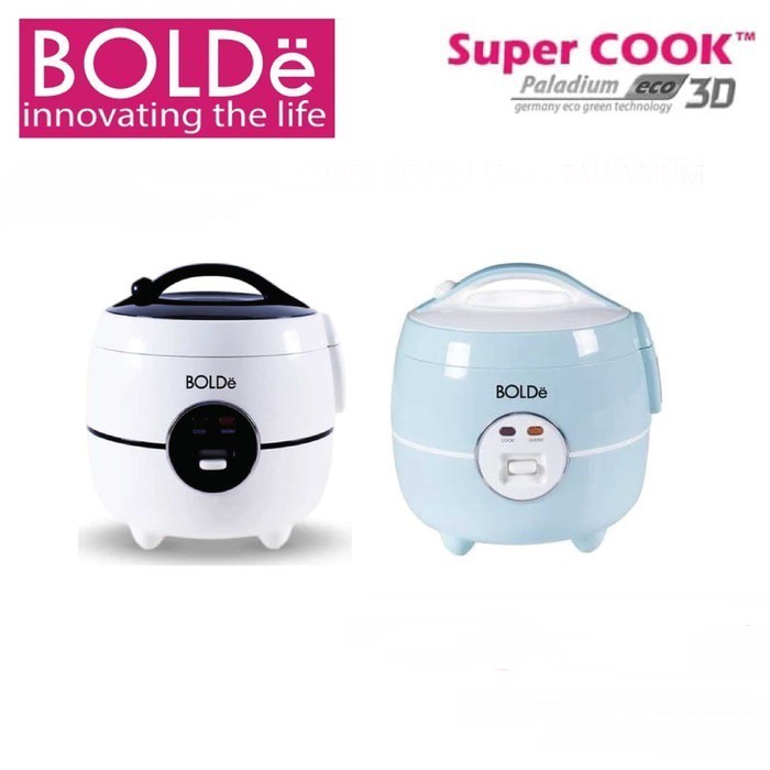 Jual BOLDe Super Cook 3D Palladium ECO 1 L Rice Cooker | Shopee Indonesia