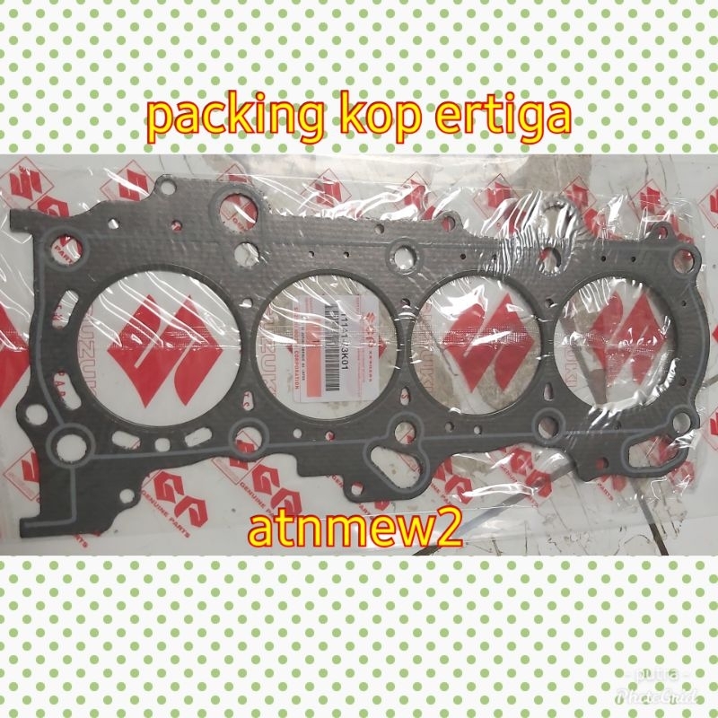 Jual gasket packing cylinder head paking kop paking only pak deksel ertiga grafit | Shopee Indonesia