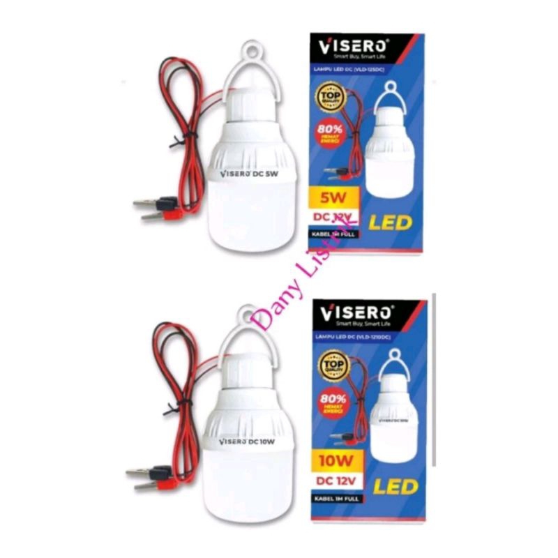 Jual LAMPU LED DC 12 VOLT + JEPIT BUAYA/ BOHLAM LED/ LAMPU AKI/ LAMPU ACCU | Shopee Indonesia
