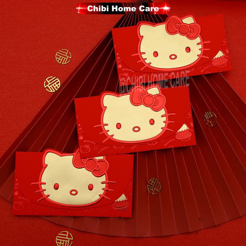 Jual Angpao premium Angpao merah imlek Angpao elegan hello kitty angpao ...