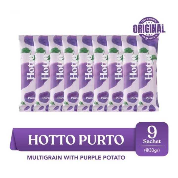 Jual Hotto Purto Oat 9 Sachet Minuman Kesehatan | Shopee Indonesia