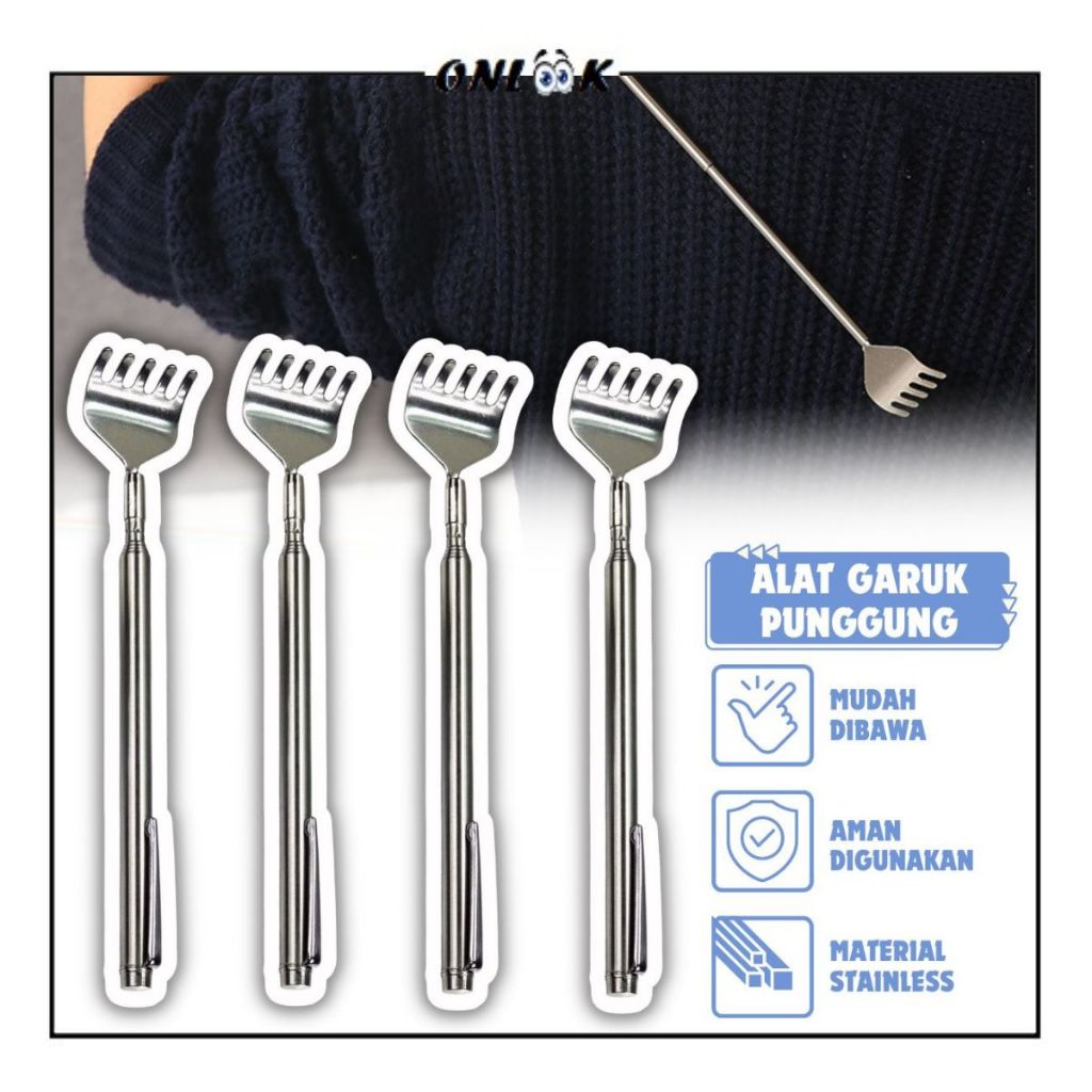 Jual Alat Garuk Punggung Model Pulpen Stainless Steel / Handy ...