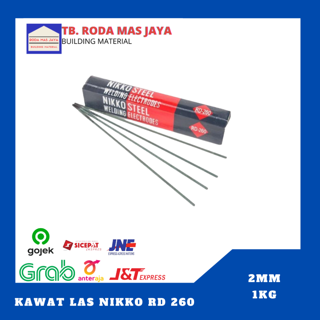 Jual Kawat Las Nikko Steel RD-260 2mm 1KG | Shopee Indonesia