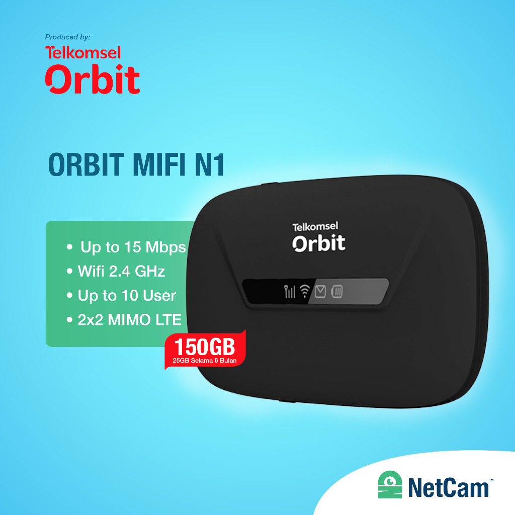 Jual MODEM TELKOMSEL ORBIT MIFI N1 +15GB | Shopee Indonesia