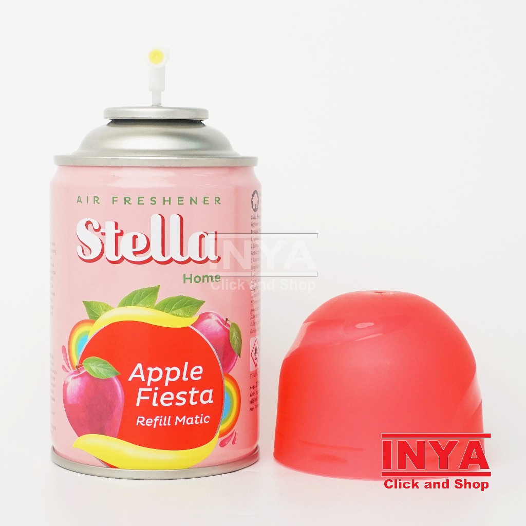 Jual STELLA Apple Fiesta Refill Matic 160ml Air Freshener - Pengharum ...