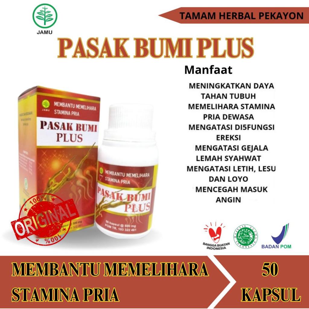 Jual Kapsul Pasak Bumi Plus Toga Nusantara ( TN 57 ) 50 Kapsul Membantu Memelihara Stamina Pria ...