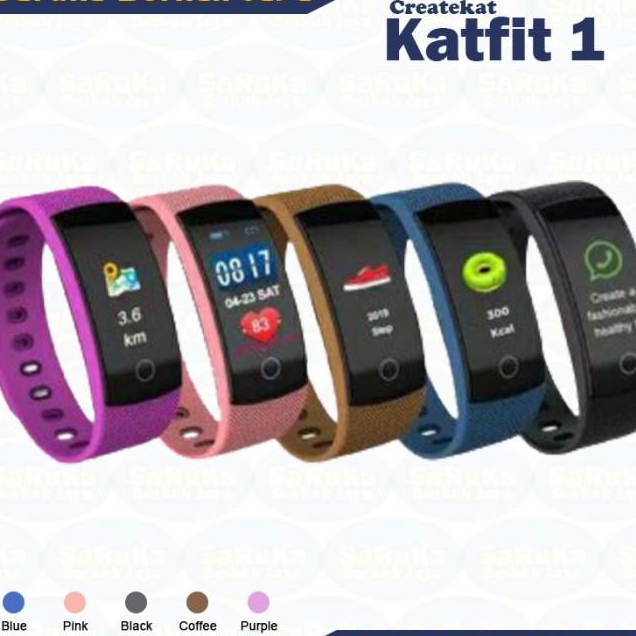 Jual Createkat Katfit 1 Smartband Original Product Createkat | Shopee ...