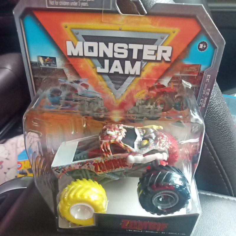 Jual zombie monster jam ban merah kuning hitam | Shopee Indonesia