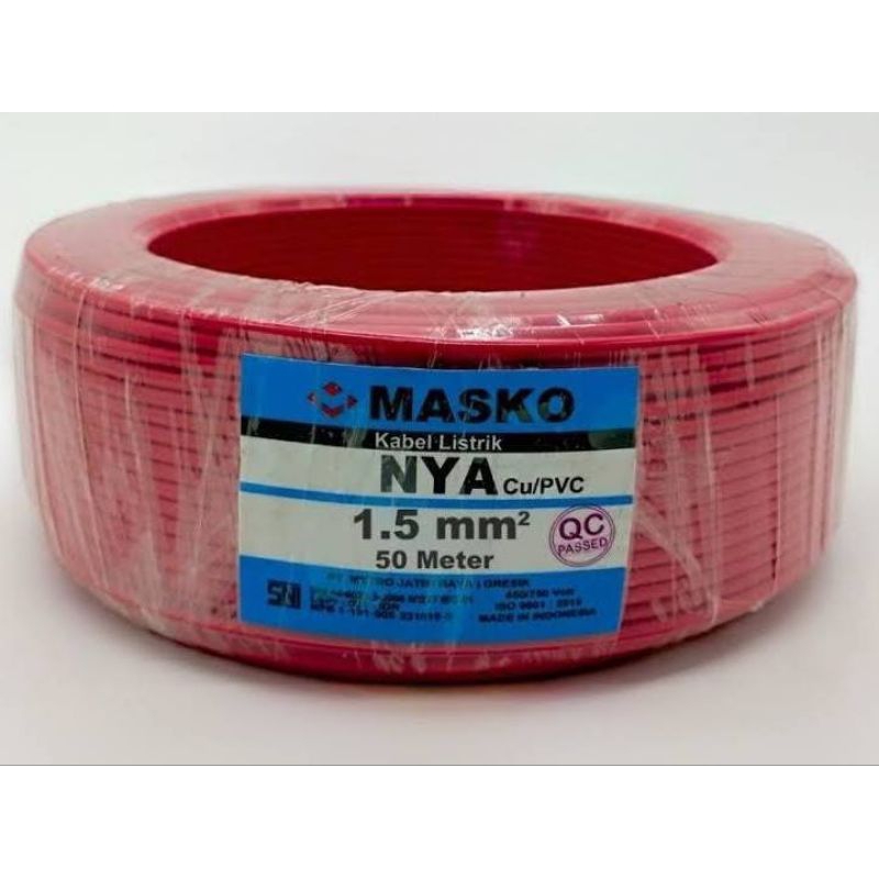 Jual KABEL NYA 1,5MM MASKO / PIAN DIJUAL PERMETER TERMURAH | Shopee ...