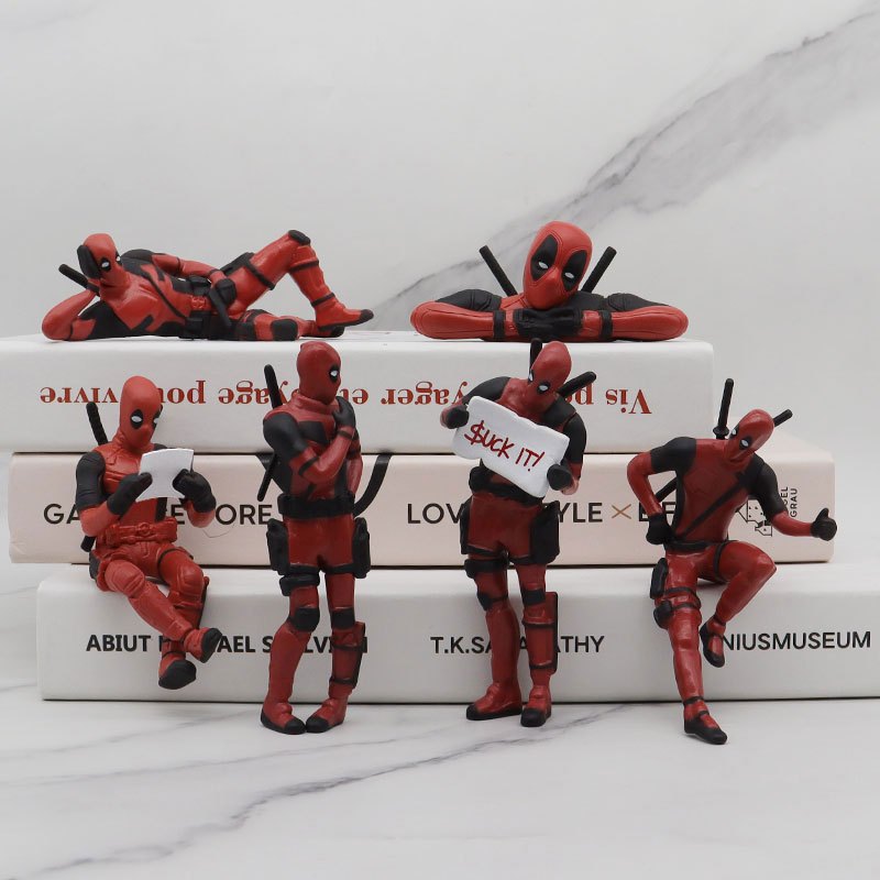 Jual Action Figure Deadpool Miniatur Hiasan Gemes / Pajangan Miniatur ...