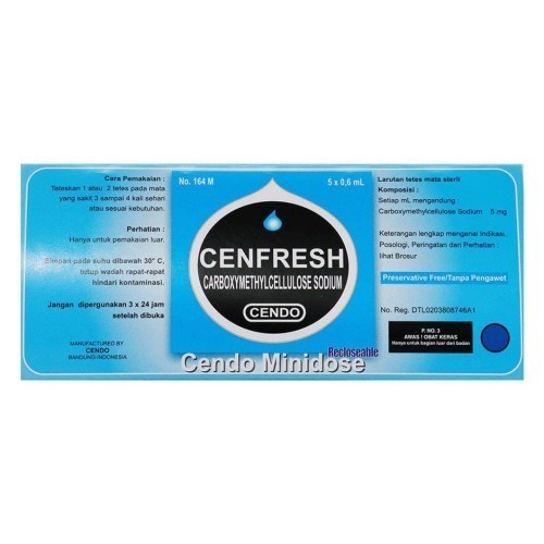 Jual Cendo Cenfresh MD Minidose Obat Tetes Mata Untuk Mata Kering 1 ...