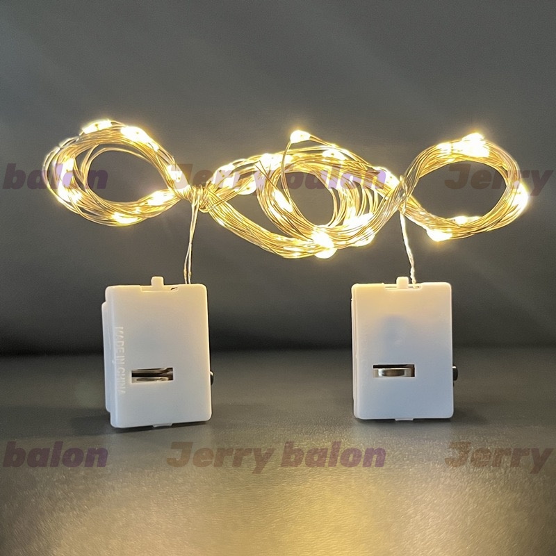 Jual Lampu hias 1meter lampu kawat mini / tumblr lamp Kawat(Baterai ...